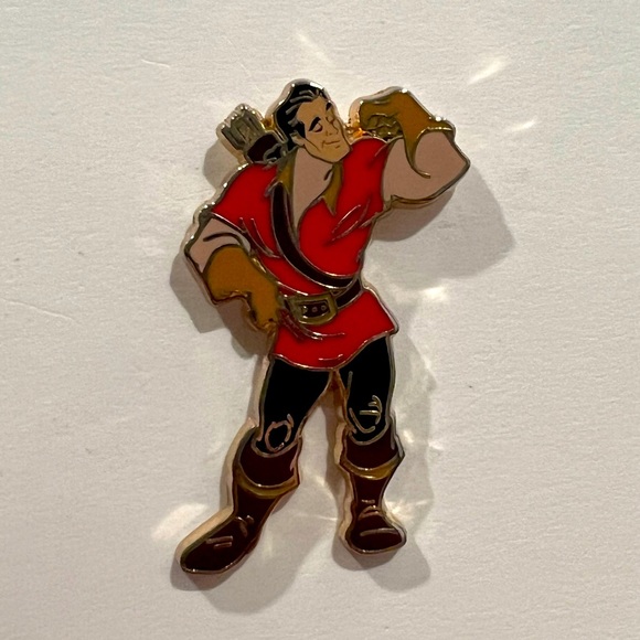 Disney | Accessories | Disney Pin Gaston From Beauty And The Beast ...